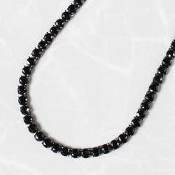 Amazon | [ピンプコード]Pimp Code ブラック CZ キューブT2 ネックレス 100cm | ネックレス 通販