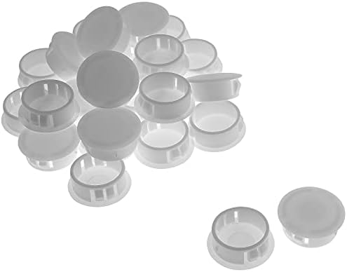 Amazon.com: Jersvimc 25Pcs 1 1/2 Inch(38mm) Black Hole Plug Plastic ...