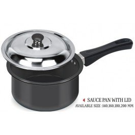 Buy Varun Aura Aluminium Sauce Pan with Lid, 1.1 litres Online at Low ...