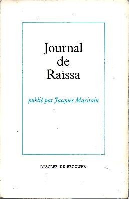 Amazon.com: Journal De Raissa: Maritain, Jacques: Books