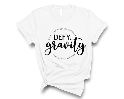 Amazon.com: Defy Gravity T-Shirt, Wizard School Shirt, Wicked Movie Shirt, Broadway Show T-Shirt ...