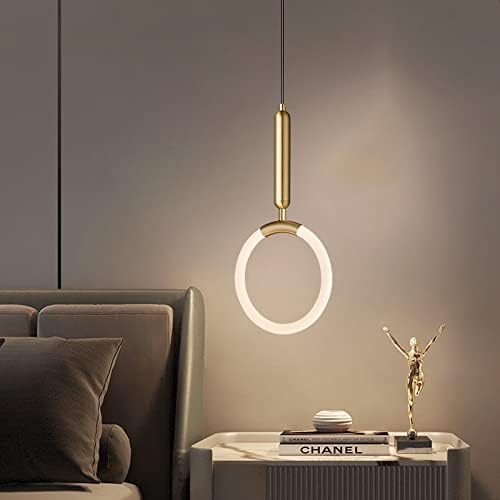 Buy CITRA led Light Modern LED Golden 200MM Ring Pendant Light - Warm ...