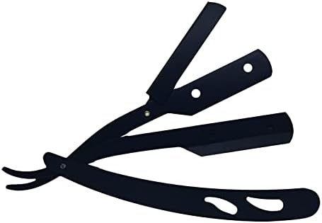 Amazon.com: Stainless Steel Straight Edge Barber Shaving Razor Sicastar ...