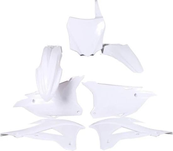 Amazon.com: Replacement Plastics Kit White 90633 for KX85/KX100 ...
