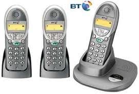 BT Freestyle 2200 - DECT Phone - Triple Pack: Amazon.co.uk: Electronics ...
