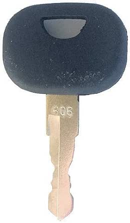 LIEBHERR 2 Keys Ignition Key 10221073 606 for Liebherr & John Deere JD ...