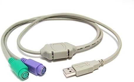 PARUHT PS/2 Female to USB A Male Adapter for Computer Mouse Keyboard ...