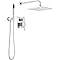 DELTA 342701 Modern Shower System, Chrome - Amazon.com