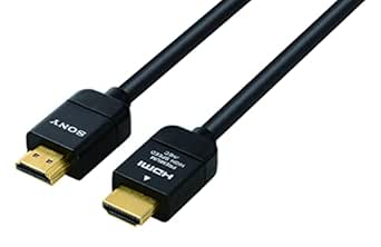 Sony DLC-HX20 Premium HDMI Cable, 6.6 ft (2.0 m), High Speed, Supports 4K, 60P, 4K, HDR, Ultra ...