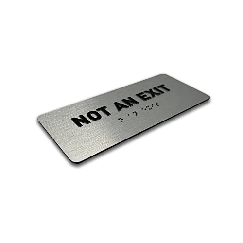 Snapklik.com : Not An Exit Identification Sign - ADA Compliant Sign ...