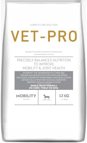 Vet Pro Mobility Dog Food for Joint Health Support 12kg : Amazon.in ...