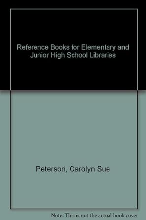 Reference Books for Elementary and Junior High School Libraries: Buy Online at Best Price in ...