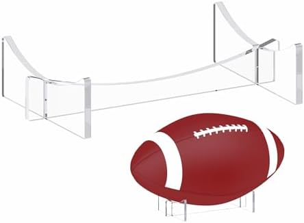 Amazon.com: Clear Acrylic Football Stand, Display Holder for Basketball ...