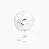 Status Desk Fan | 9 Inch Oscillating Portable Fan | 2 Speed Adjustable ...