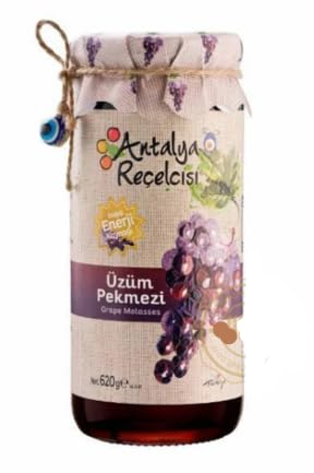 Amazon.com : Antalya Grape Molasses, Traditional Turkish Uzum Pekmezi ...