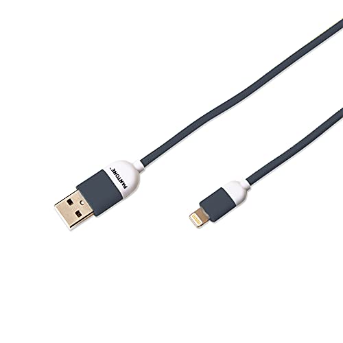 Pantone PTLCS0015N Lightning Cable, 2.4A, 1M Length, Navy – BigaMart