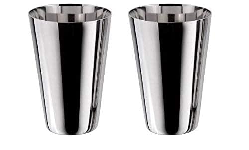 Buy Steel Big Size Lassi Glass (Pack of 2) Online at Low Prices in ...