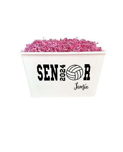 Amazon.com: Personalized Team Volleyball Name Sport Gift Basket ...
