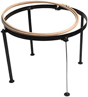 Aari Embroidery Frame Stand with Wooden Hoop aari Work Stand - 18 Inch ...
