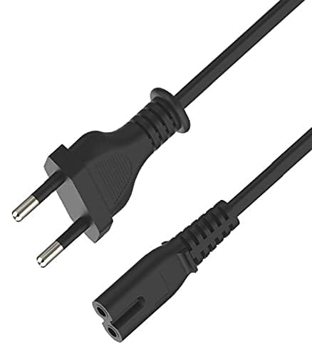 Buy ULTRABYTES 2 Pin Universal AC Power Cable Cord for Cable for ...