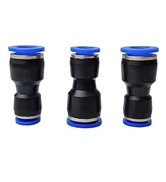 SLVC 10mm To 8mm OD,Push to Connect Straight Union Pipe Tube Reducer ...