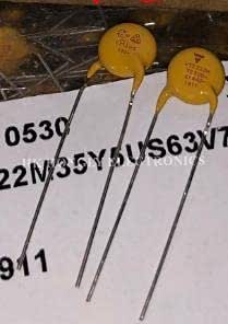 10PCS VY2 222M 472M Y2 300VAC X1 440VAC 2200PF 4700PF Body Diameter=9mm ...