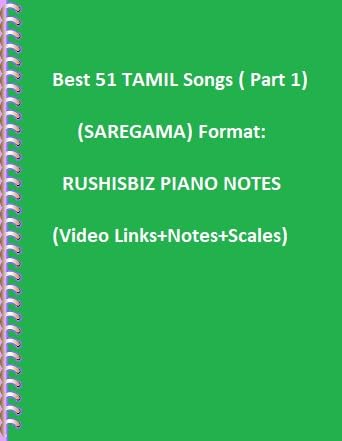 Buy (SPIRAL BIND) - Best 51 TAMIL Songs ( Part 1) - (SAREGAMA) Format ...