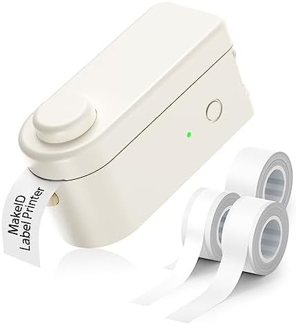 Amazon.com : Makeid Label Maker Machine with 3 Tapes - Portable ...
