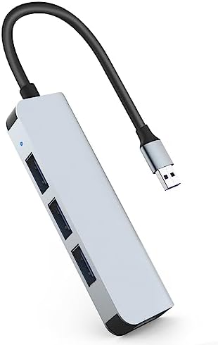 Amazon.com: USB hub,4-Port USB hub with Multiple Data Ports, USB ...