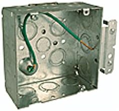 Raco 257Hs 4-11/16 In. Square Electrical Box, Stud Bracket, Far-Side ...
