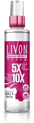 Amazon.com : Livon damage protect hair serum for women & men for frizz ...
