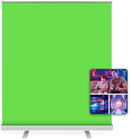 Elgato Green Screen - Collapsible Chroma Key Backdrop, Wrinkle ...