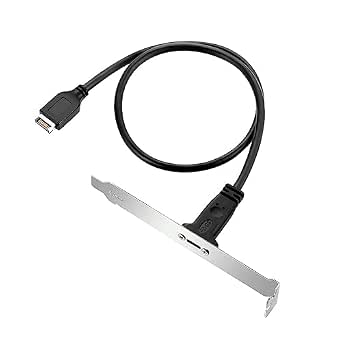 Amazon.com: xiwai USB-C Cable USB 3.1 Type-E Front Panel Header to USB ...