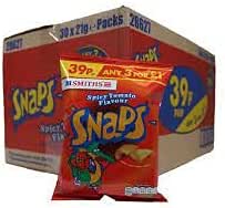 Smiths Snaps Spicy Tomato 24 g (Pack of 30) : Amazon.co.uk: Grocery