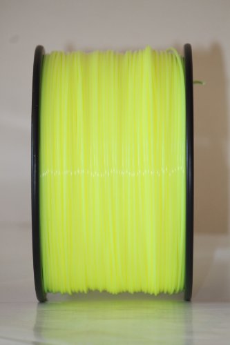 Amazon.com: 1.75mm ABS Yellow Filament 1.3kg (=2.86 lbs) On Spool for ...