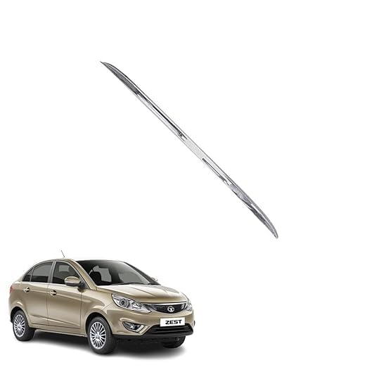 Stainless Steel Trunk Garnish for Car | Dicky Trim Garnish Rear Boot ...