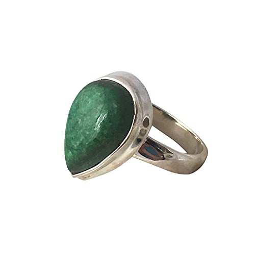 Amazon.com: Small size 6, Rare Genuine Green JADEITE-ALBITE (MAW SIT ...