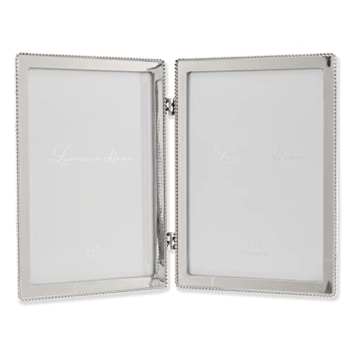 Snapklik.com : 5x7 Hinged Double Cast Metal Picture Frames