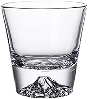 Amazon.com | SHGOU Coffe Mug 280ML Wine Glass Snow Mountain Whisky Rock ...