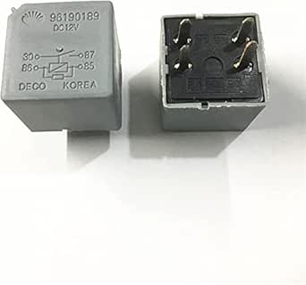 Amazon.co.jp: リレー 1 個自動車用リレー 96190189 DC12V 4pin 多目的リレー : 産業・研究開発用品