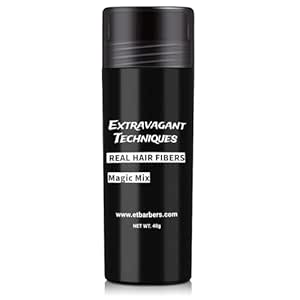 Amazon.com: Real Hair Fibers Powder for Thinning Hair – Magic Mix by ...