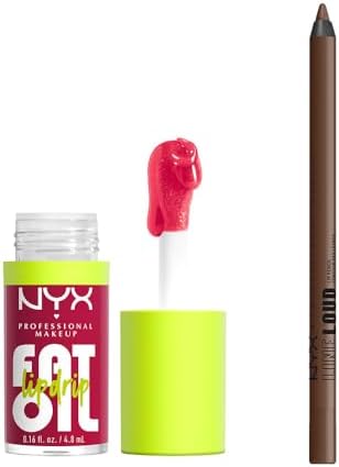 NYX Professional Makeup Combo: Delineador de labios Line Loud Lip Liner ...