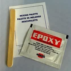 DOUBLE BUBBLE Red Two Part Epoxy Adhesive 1 x 3gm sachet kit : Amazon ...