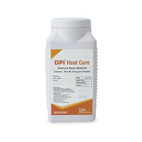 Dental DPI, Heat Cure, Powder 450GM, : Amazon.in: Industrial & Scientific