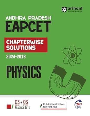 Arihant Andhra Pradesh EAPCET Chapterwise Solutions for Physics (2024-2018) | With 3 Online & 3 ...
