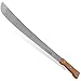 Amazon.com : CROC24-W 24" Martindale Crocodile Machete Wood Handle with ...