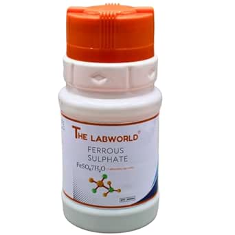 The Labworld Ferrous Sulphate Heptahydrate, 500gm, For Laboratory Chemical Use : Amazon.in ...
