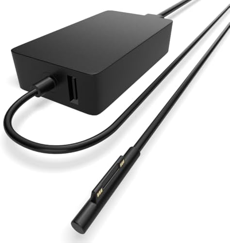 LabTEC Surface Pro Charging Cable & Charger for Microsoft Surface Pro 1 ...