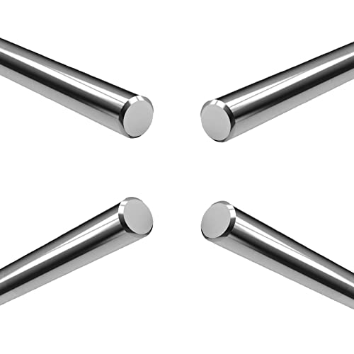 4Pcs 12mm x 1778mm Linear Rod, Coavoo Diameter 12mm Case Hardened ...
