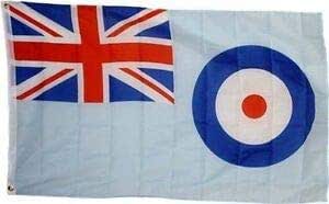 Amazon.com : LuxMart 3x5 Royal Air Force Ensign Flag 3'x5' RAF Banner ...